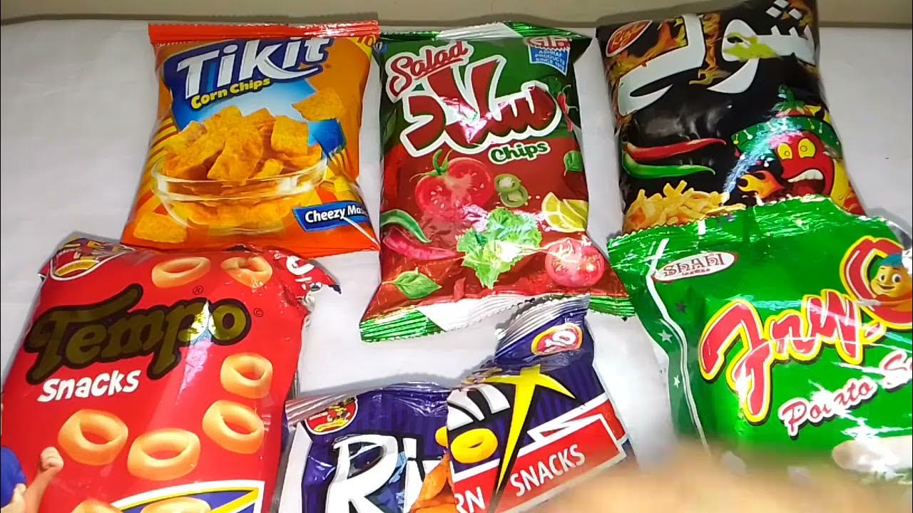 Lots of Snacks Opening|Try Something new🍟Chips, banana chips, potato ...
