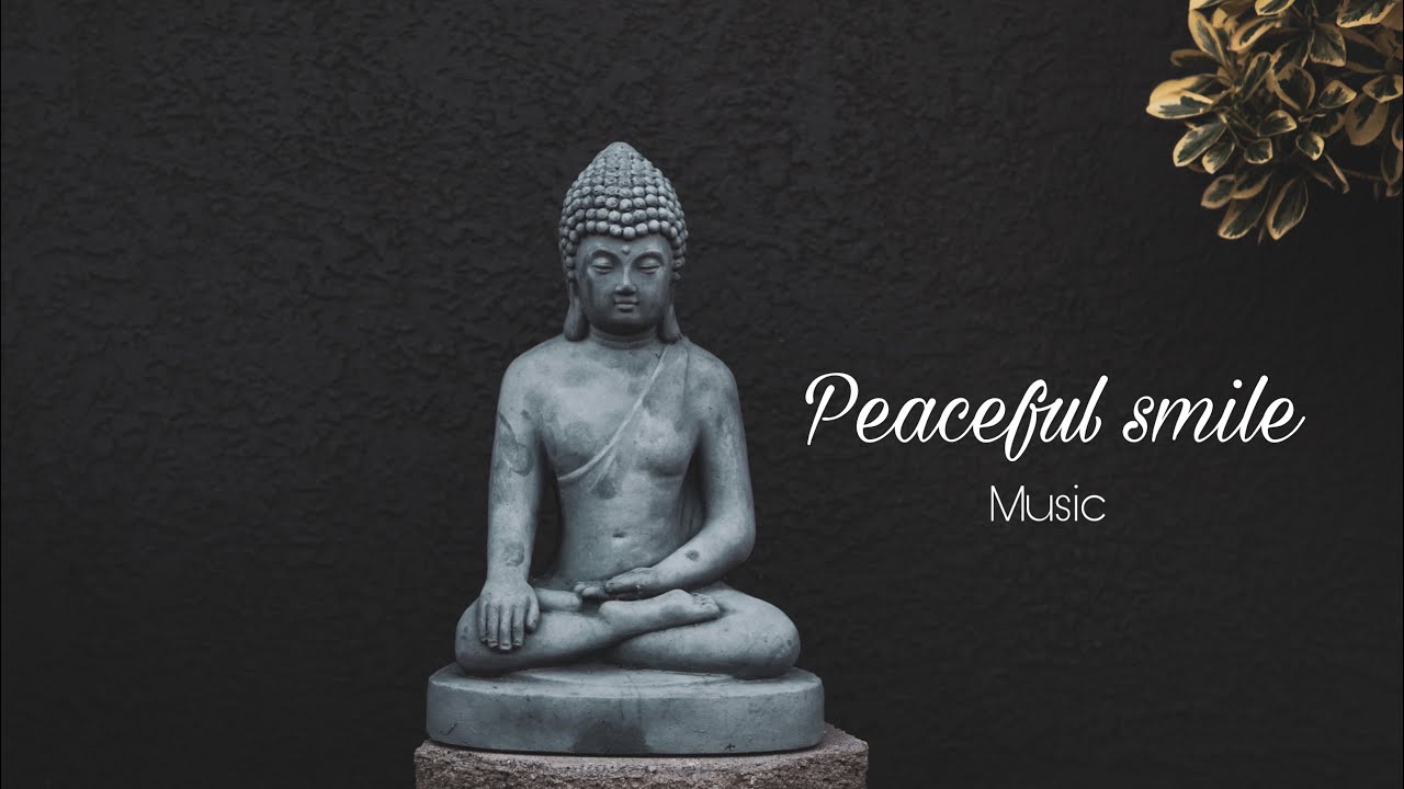 Peaceful smile/ Relaxing beautiful meditation music/deep sleep/ stress ...