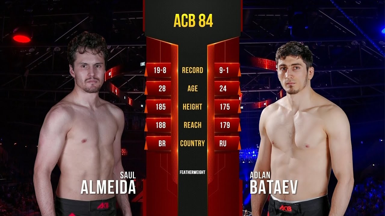 Сауль Алмейда vs. Адлан Батаев | Saul Almeida vs. Adlan Bataev | ACB 84 - YouTube