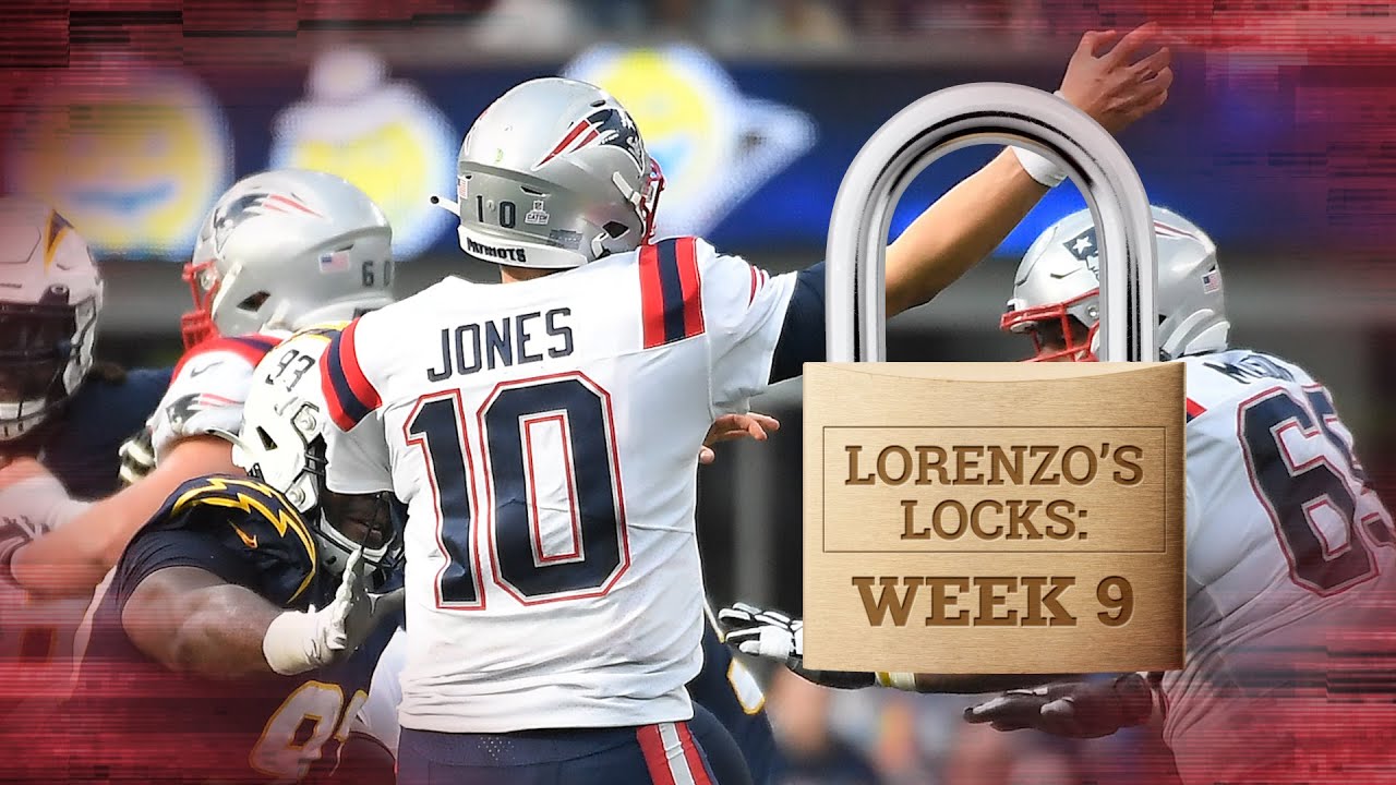 The Patriots are a lock for NFL Week 9 | Lorenzo's Locks - YouTube