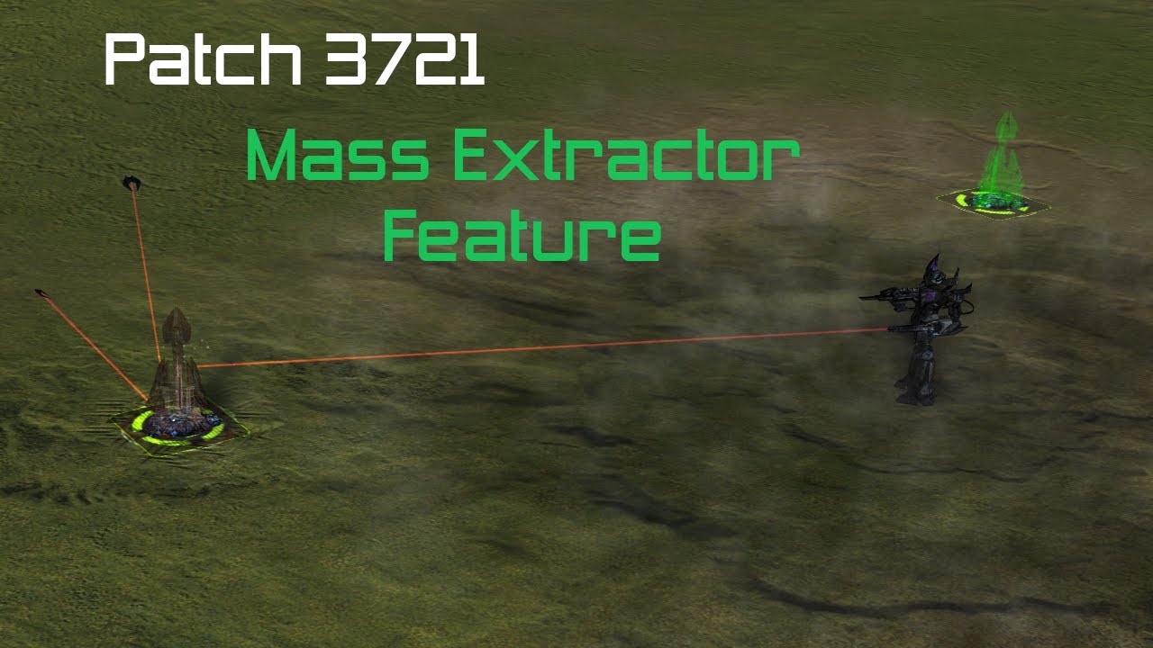 Patch 3721 : New Mass Extractor Feature - YouTube