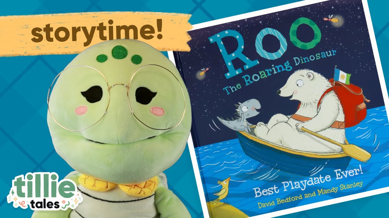 🦖 ROO THE ROARING DINOSAUR: BEST PLAYDAY EVER! by David Bedford 📖 Kids ...