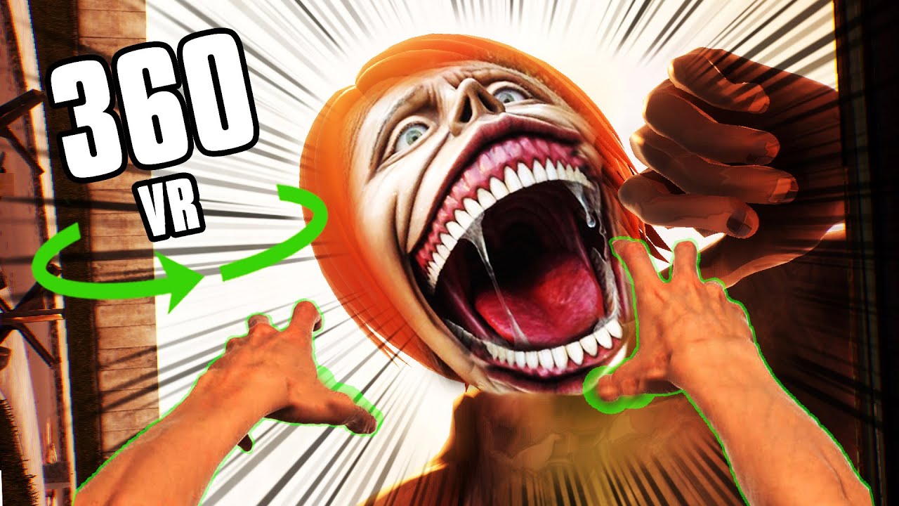 360° RARE Orange Titan!? | TITAN EATS YOU! VR Experience - YouTube