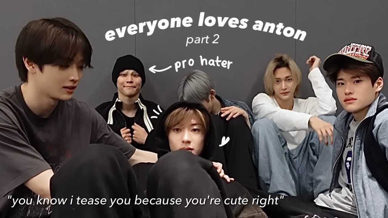 everyone loves anton pt.02 (RIIZE adoring and teasing 🦕, wonton + anton ...
