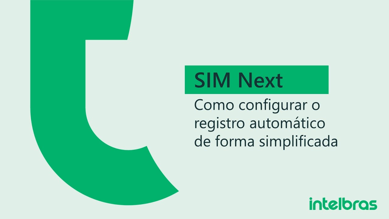 Software SIM Next – Registro Automático (simplificado) – i2363 - YouTube