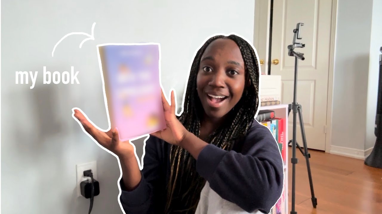 i printed my book! + rereading my second draft // writing vlog - YouTube