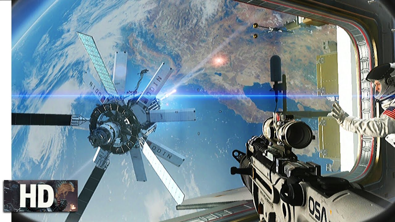 Federation Space Station Attack -Call of Duty Ghosts 1080p 60fps - YouTube