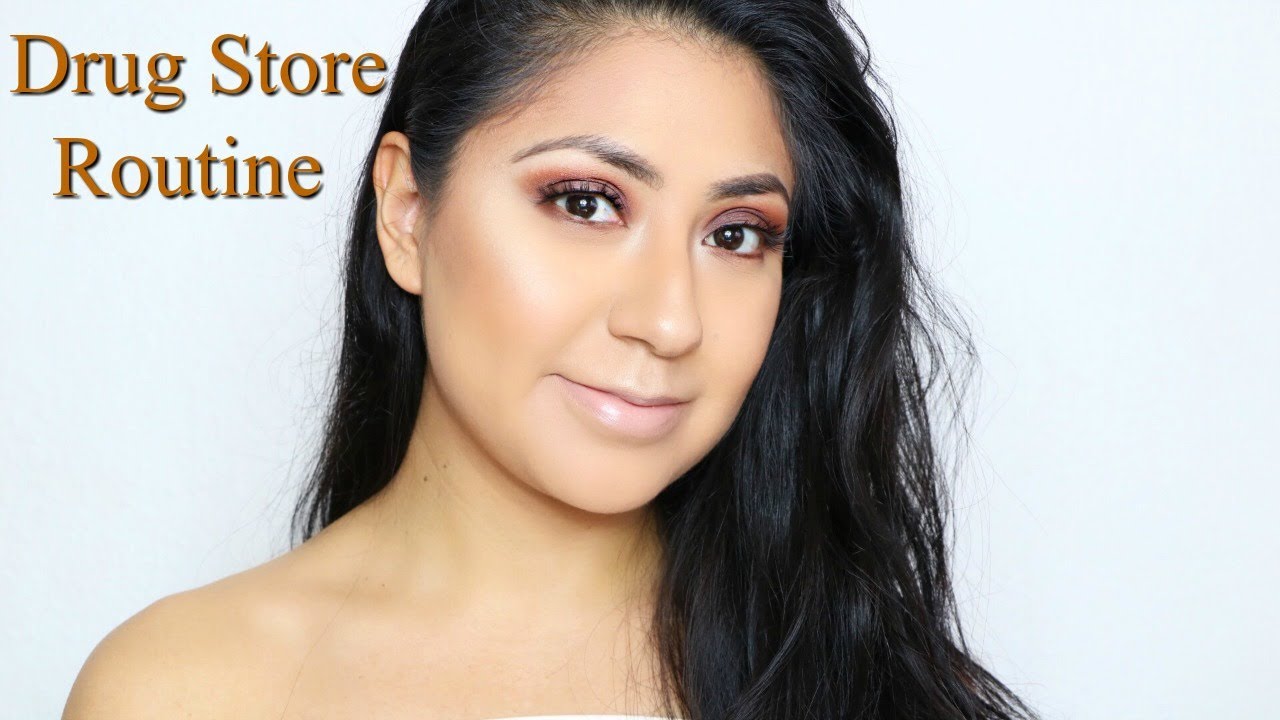 Drug Store Foundation & Contour Routine♡ BeautyByLizeth - YouTube