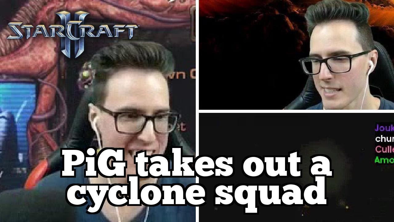 Daily Starcraft Highlights: PiG takes out a cyclone squad - YouTube