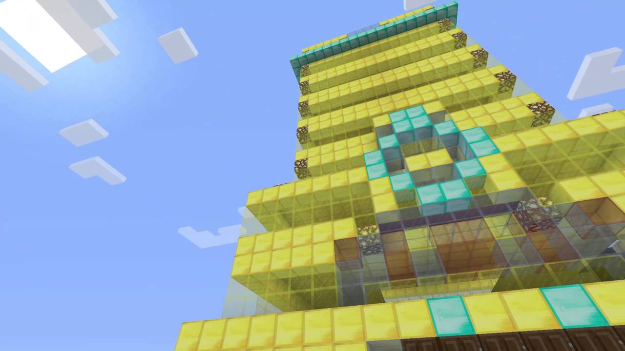 Pretty cool Minecraft tower - YouTube