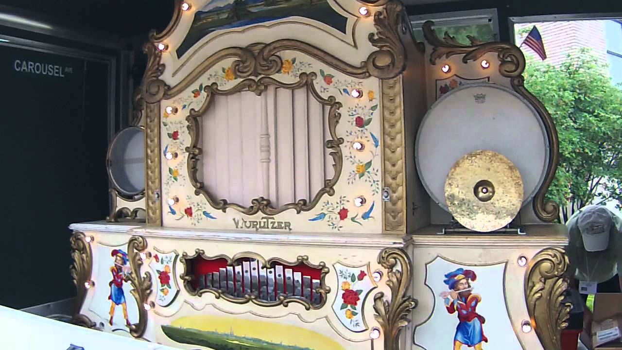 Wurlitzer 153 Band Organ: "Manhattan Beach" (Arr. Mikey Mills) - YouTube