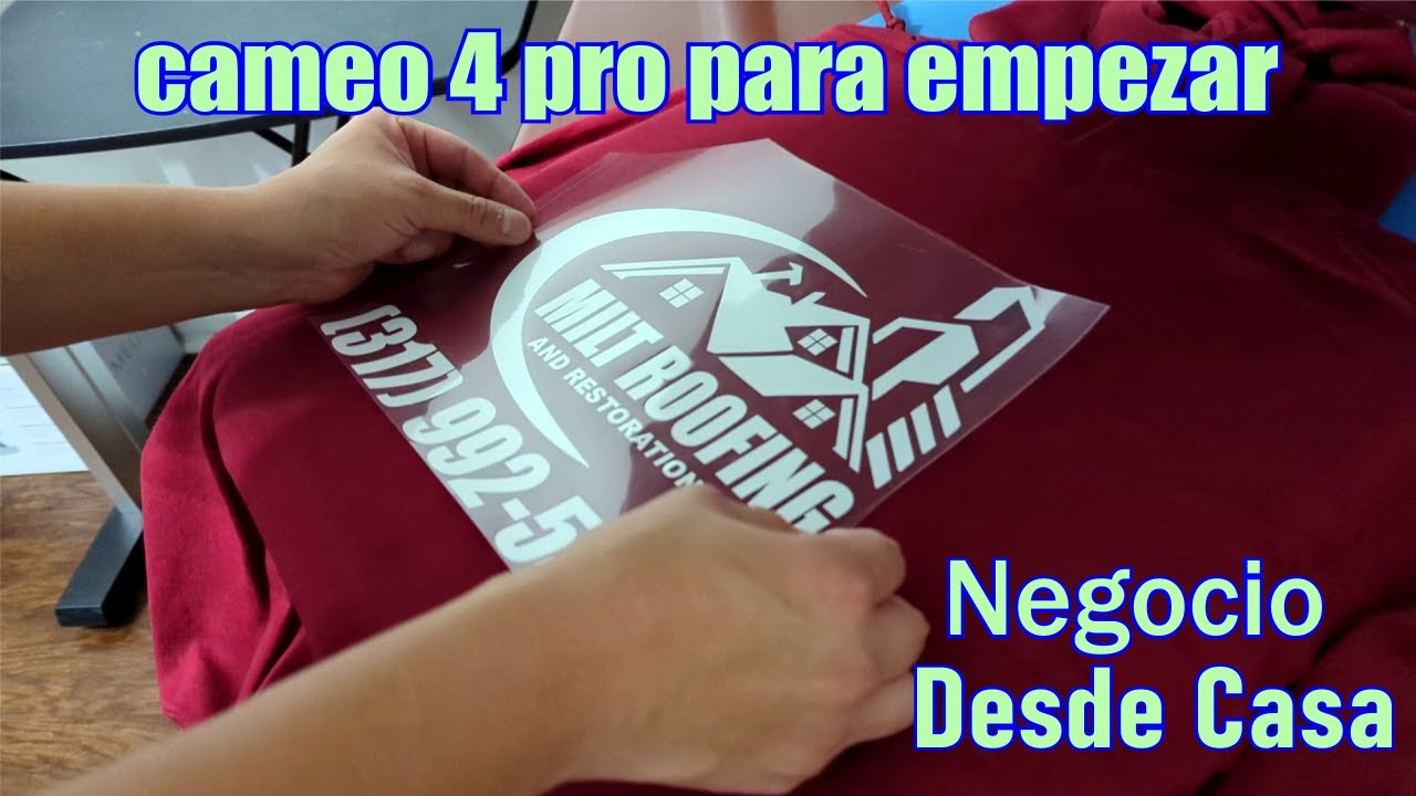Como Crear Estampados Con Vinil Textil HTV - YouTube