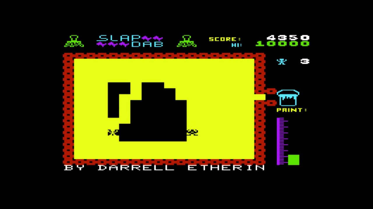 Slap Dab for the Commodore VIC-20 / Commodore VC-20 - YouTube