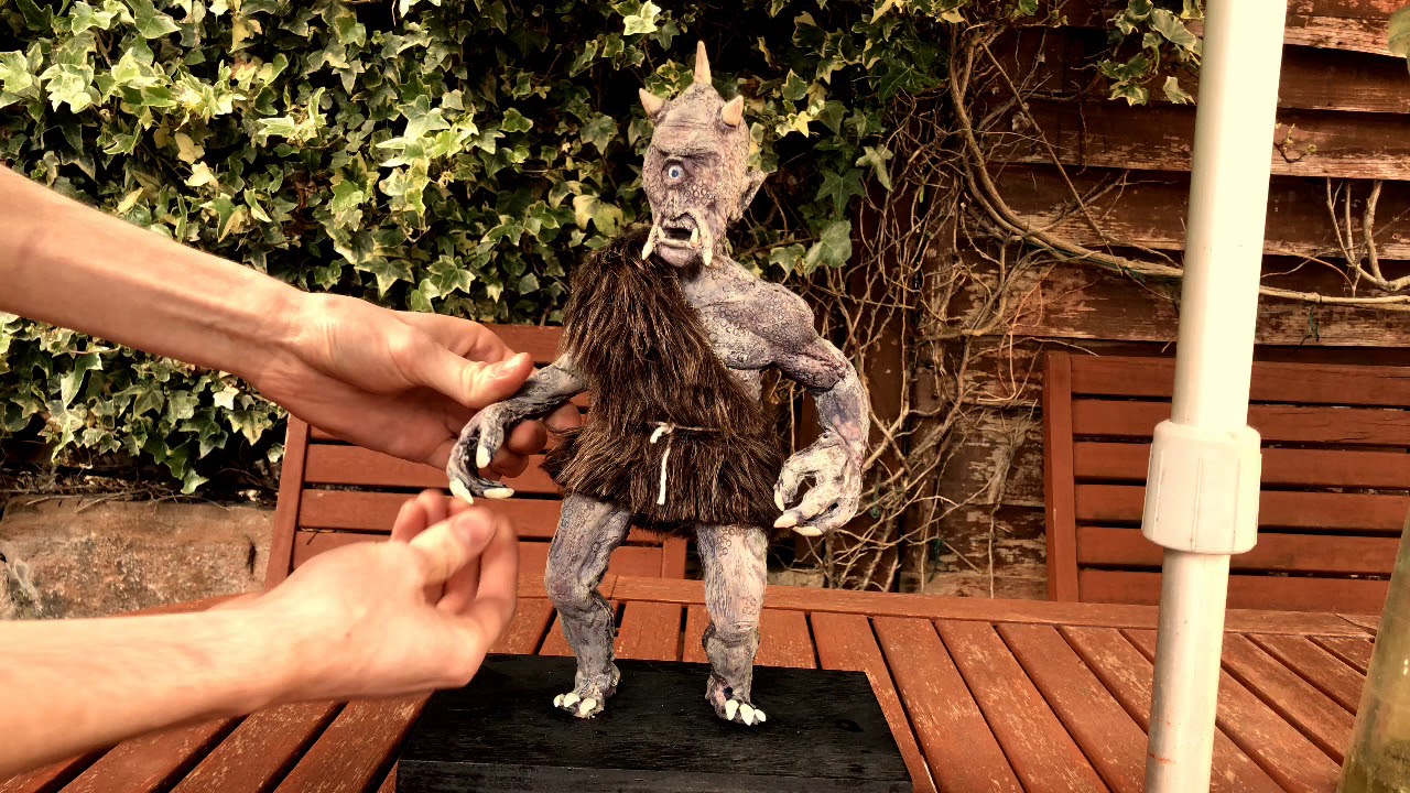 Stop Motion Cyclops Puppet - YouTube