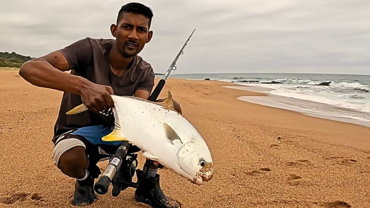Pompano Fishing #fishing Durban #pompano #fishingsouthafrica # ...