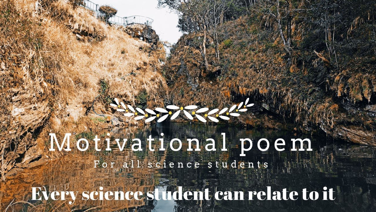 Motivational poem for all science students (NEET/JEE aspirants) - YouTube