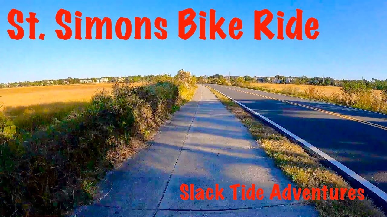 Saint Simons Island Bike Ride: Demere Road, East Beach Casueway to ...