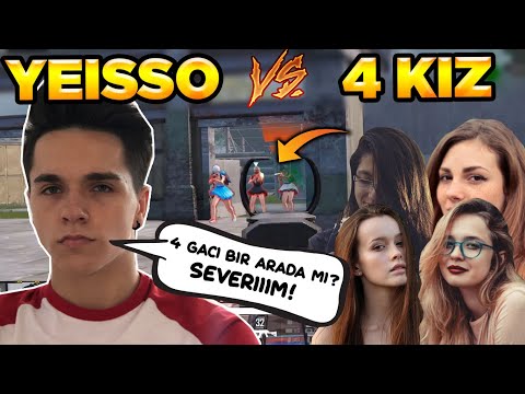 YEİSSO ŞOK OLACAK! GACI AVCISI TİKTOK FENOMENİ YEISSO vs 4 KIZ!