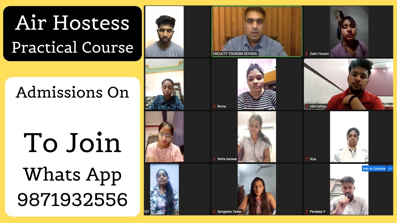 Air Hostess Course: Air Hostess Online Course, Cabin Crew Course, Frank ...