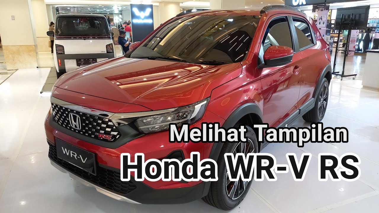 Melihat Tampilan Honda WR-V RS Varian Warna Merah - YouTube