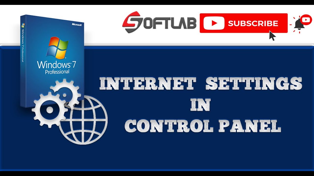 internet option in control panel - Network and Internet - Internet ...