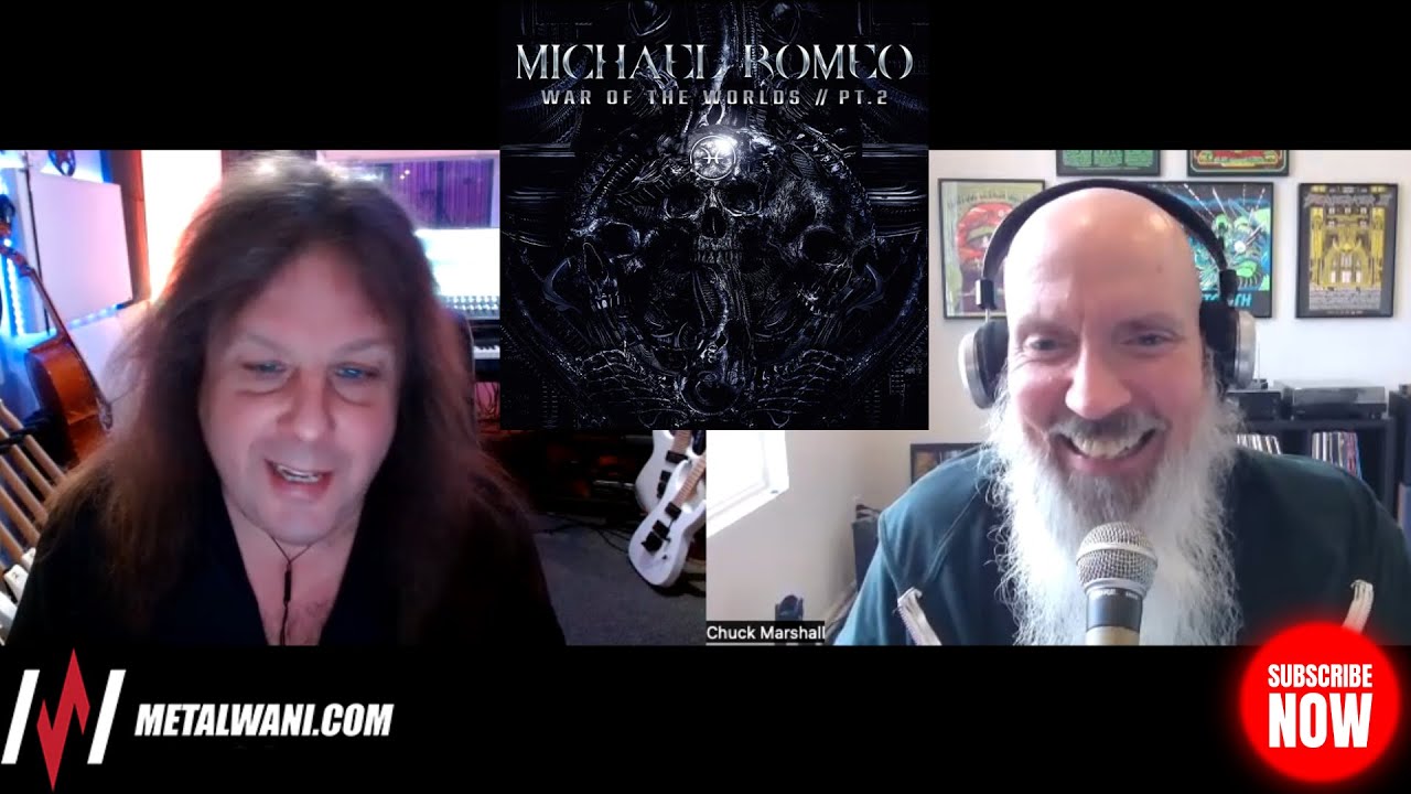 MICHAEL ROMEO on 'War Of The Worlds Pt. 2', Songwriting & Upcoming ...