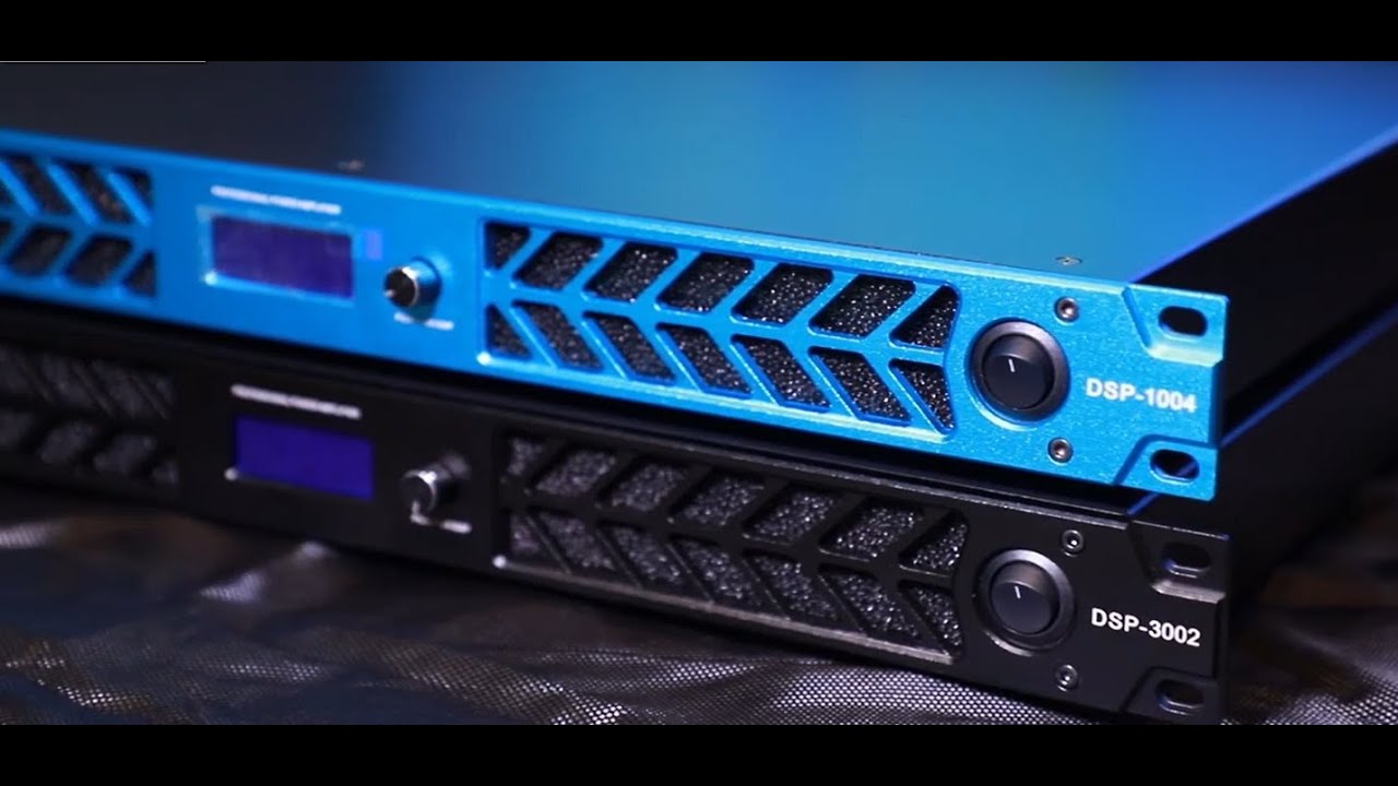 CVR AUDIO 2022 DSP POWER AMPLIFIER 功放 RUNNING WITH SOFTWARE - YouTube