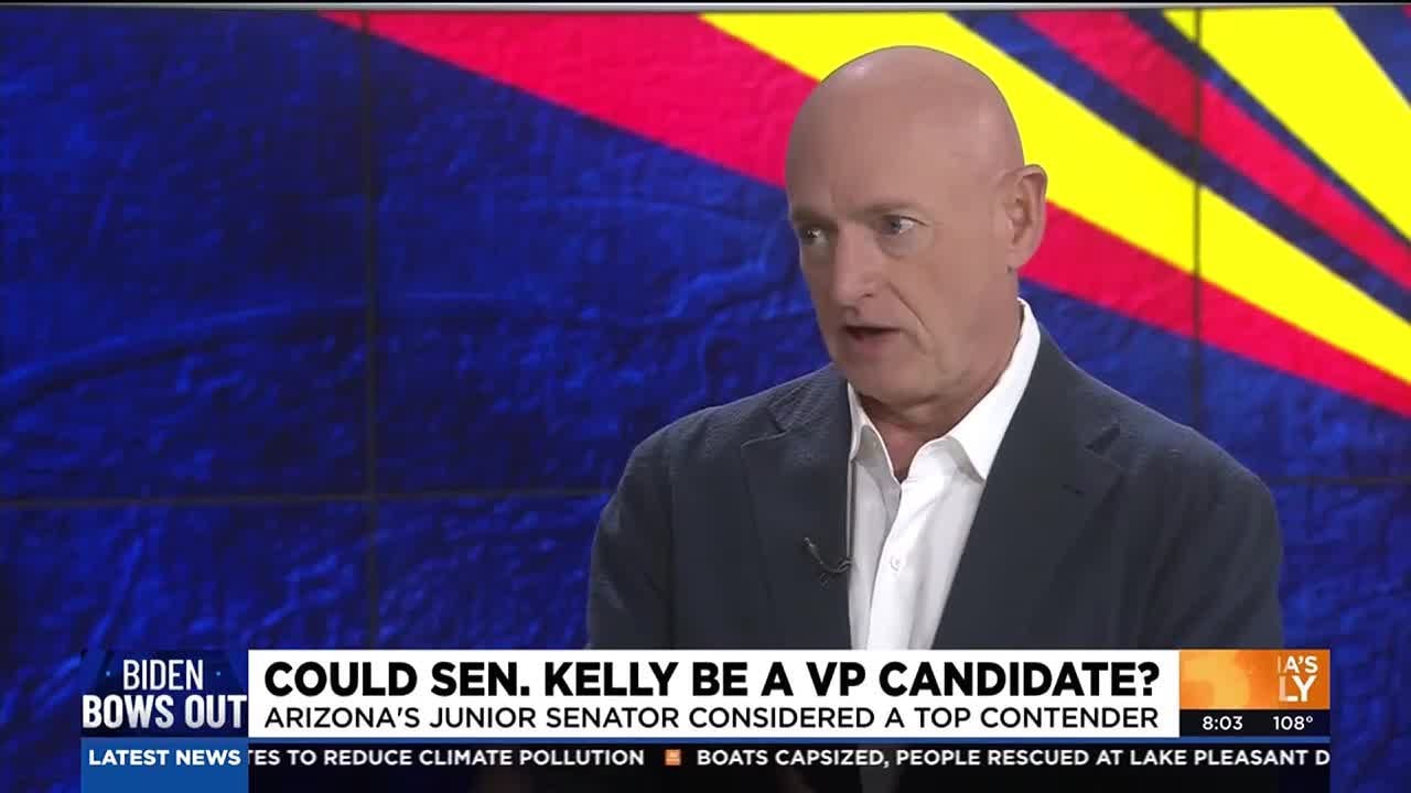 How Mark Kelly could influence Kamala Harris' campaign as VP - YouTube