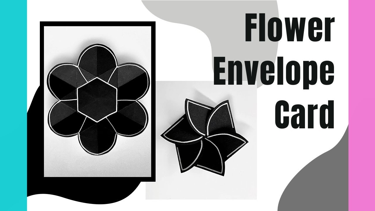 Flower Envelope Card Tutorial - YouTube