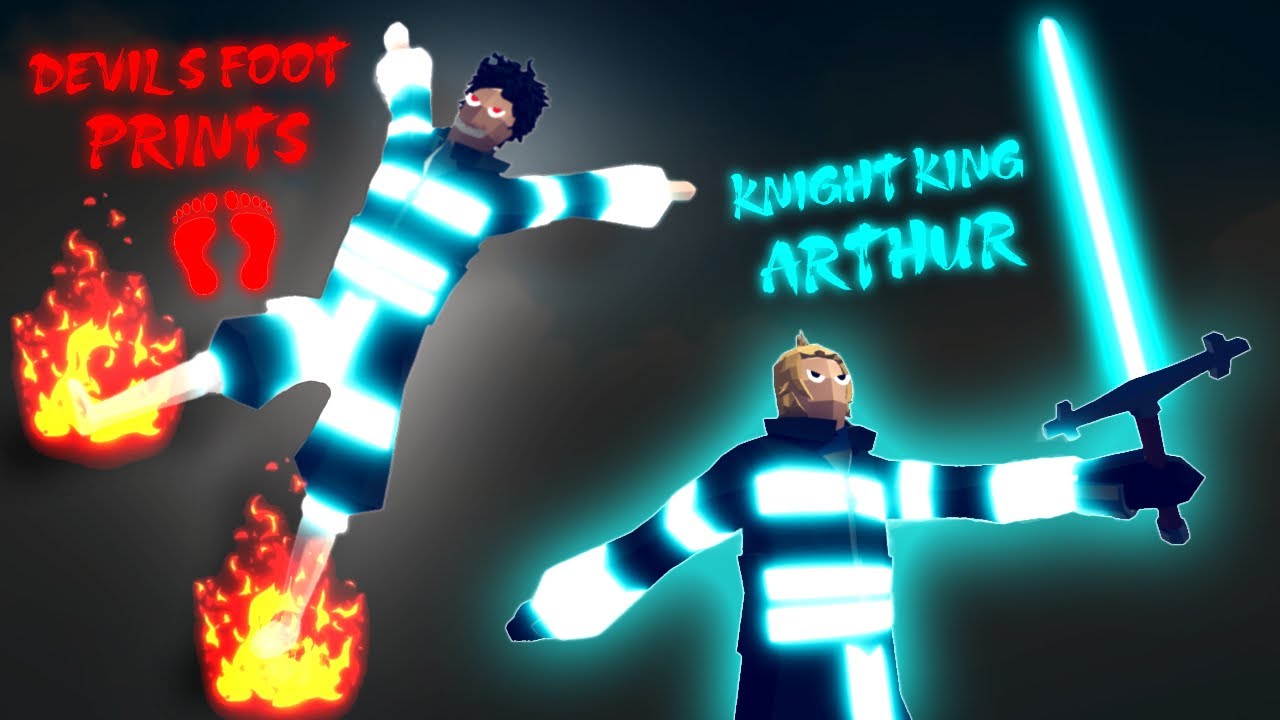 SHINRA & ARTHUR (FIRE FORCE) VS ALL UNITS IN TABS | Totally Accurate ...