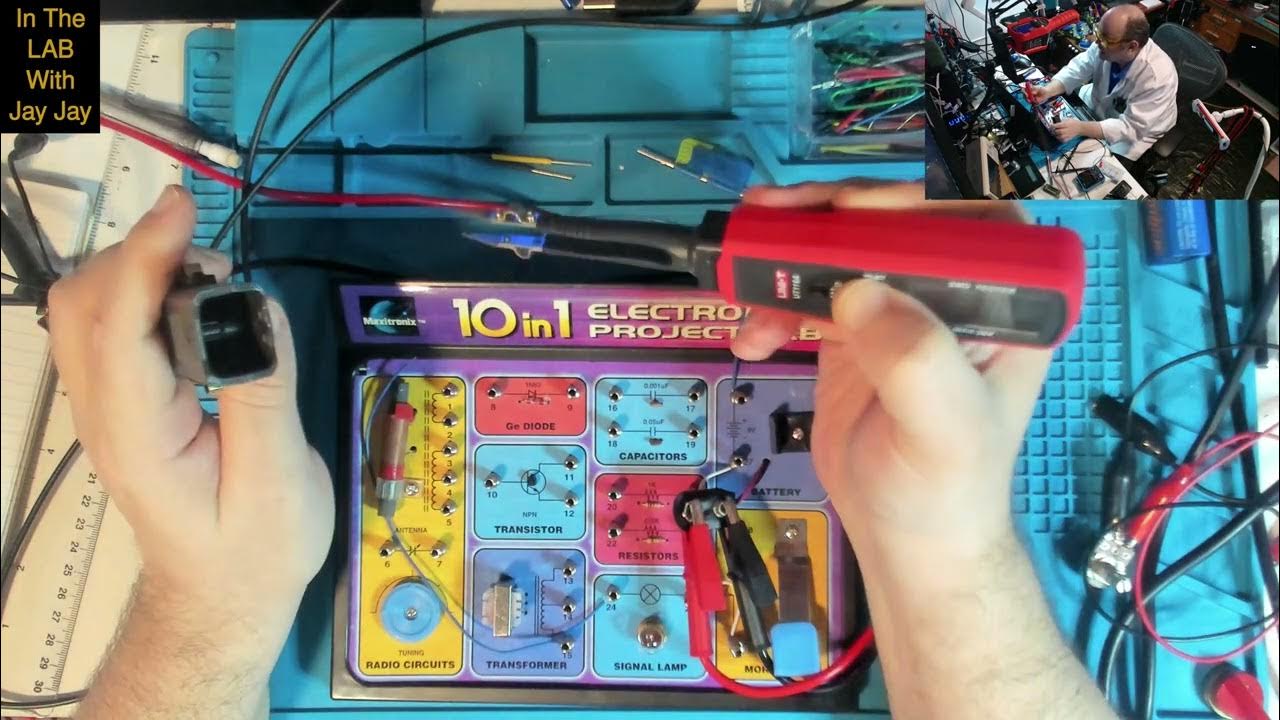 Diode Experiment | Project 3/10 | Maxitronix 10in1 | Learning ...