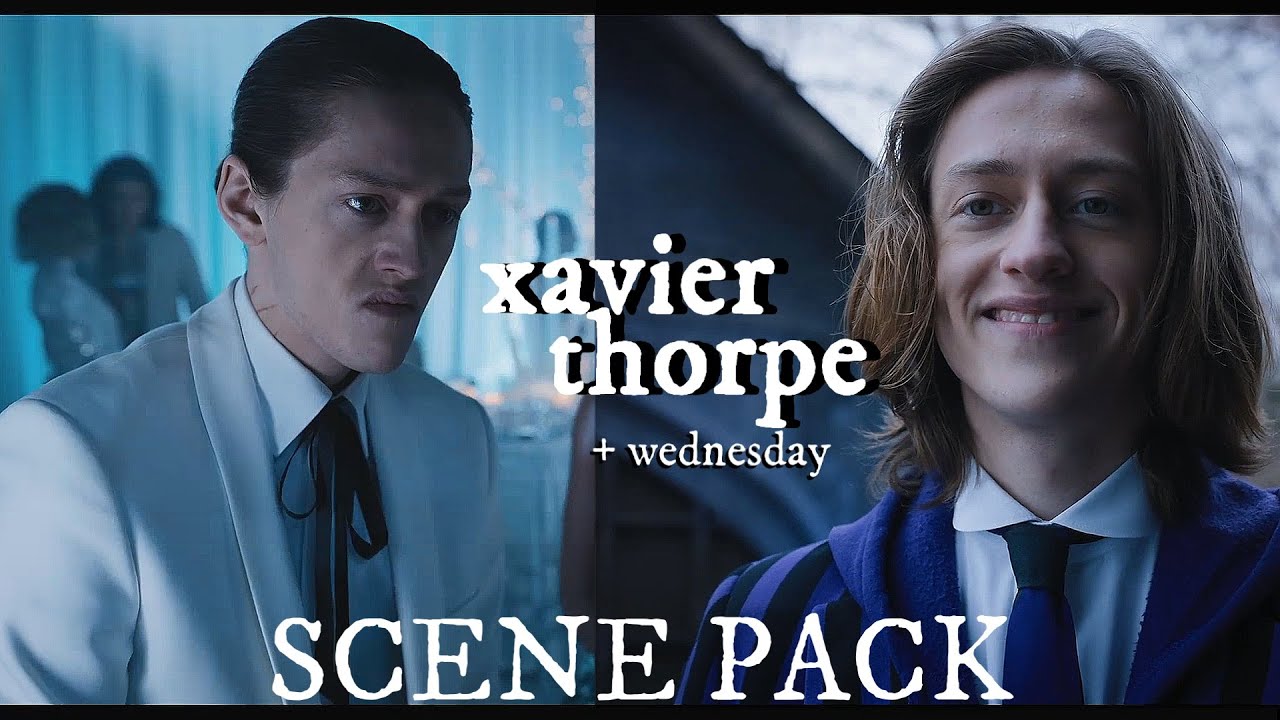 Xavier Thorpe (+ Wednesday) Scene Pack | Wednesday (2022) Season 1 ...
