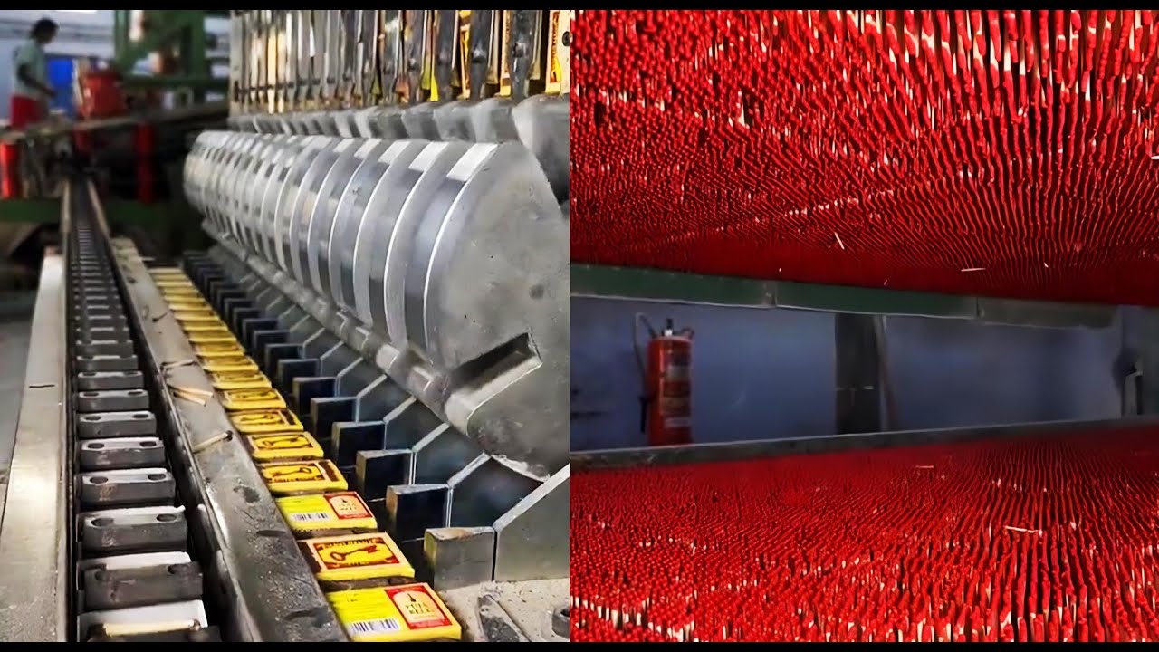 Amazing Matches Production Process - Factory Compilation - YouTube