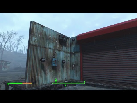 Fallout 4 - Powered door with 2 switches - YouTube