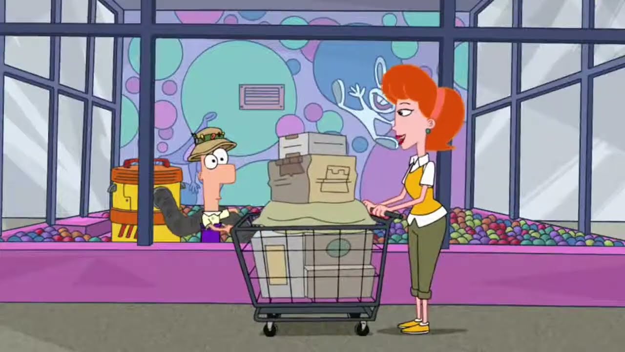 ferb honey, aren't you a little old to be playing in the ball pit ...