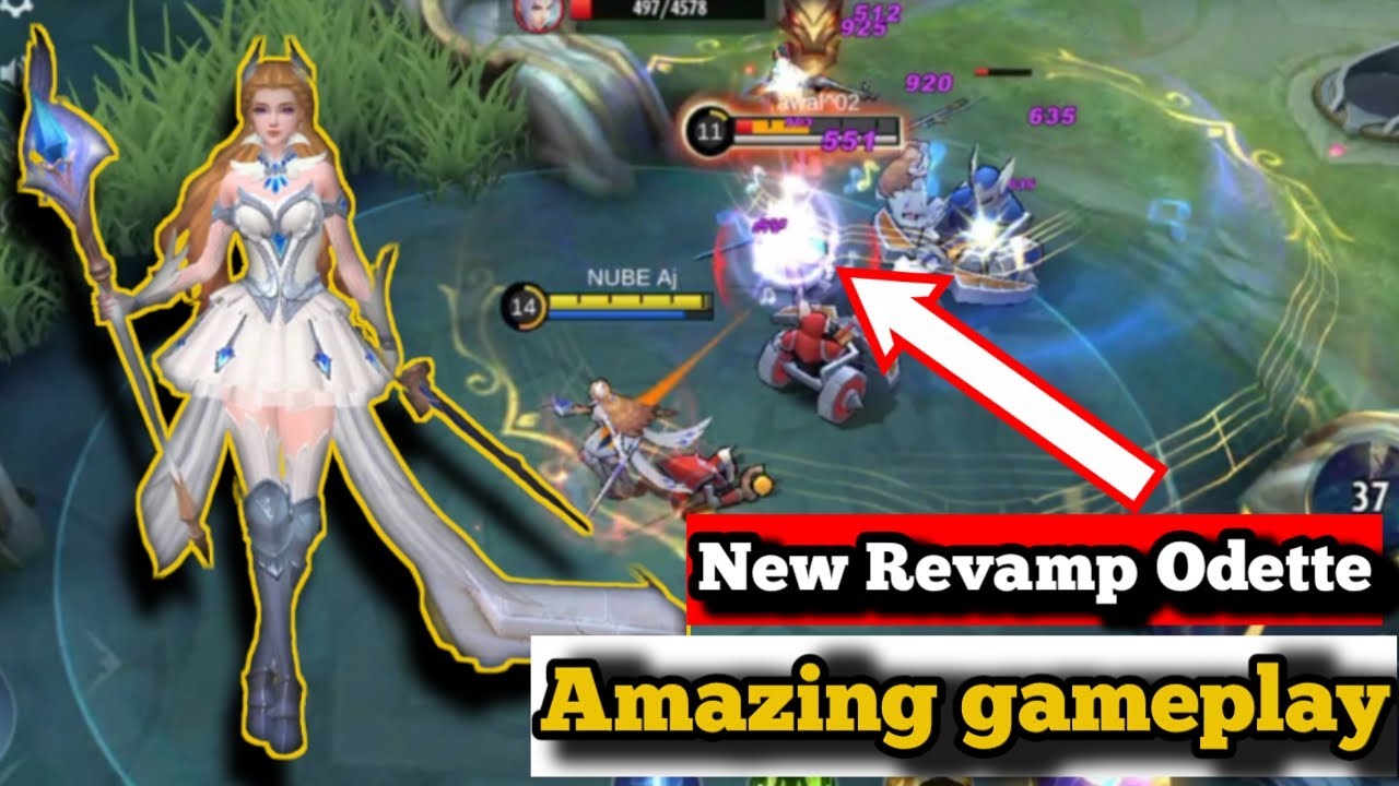 New revamp Odette buff clone old Odette gameplay~MLBB - YouTube