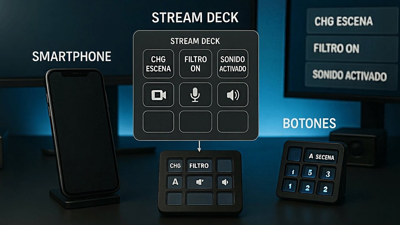 Convierte tu CELULAR EN UN STREAM DECK FACIL | TUTORIAL STREAMERBOT - YouTube