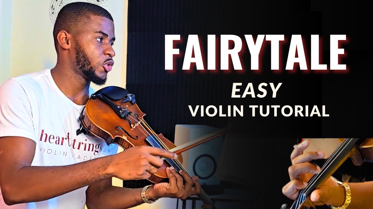 How To Play FAIRYTALE - Alexander Rybak On Violin *NO SHEET NEEDED ...