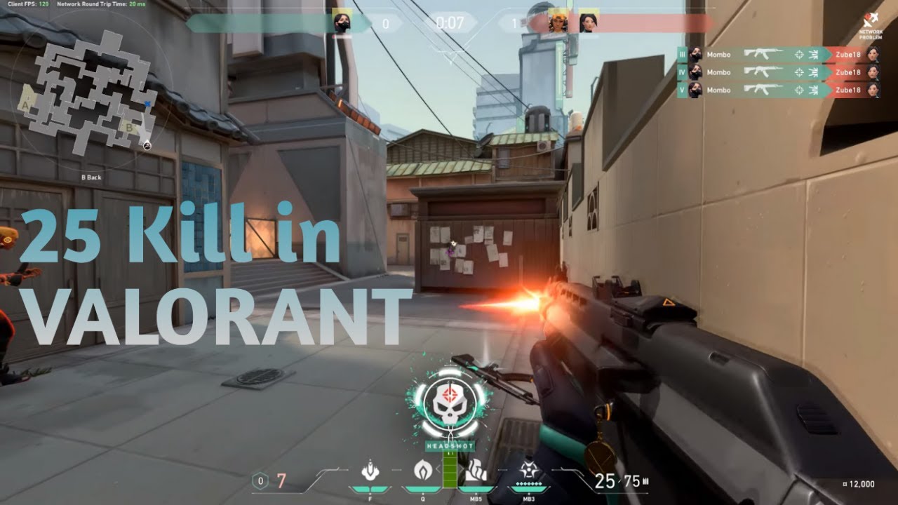 25 Kill in VALORANT - YouTube