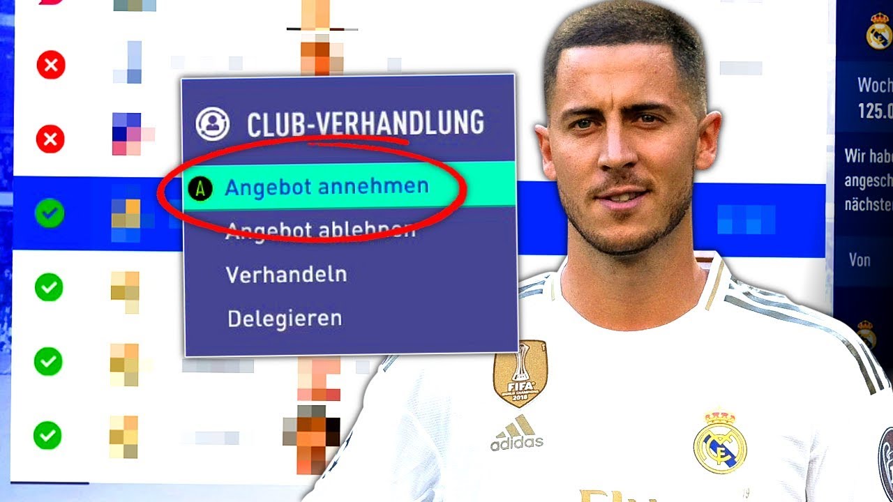 FIFA 19 : JEDES TRANSFERANGEBOT ANNEHMEN MIT NEUEM REAL MADRID !!! 🆕🤑 ...