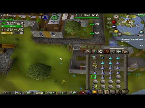 Law rune rc + Armadyl brews | ~48k rc xp/h + 310k herb xph