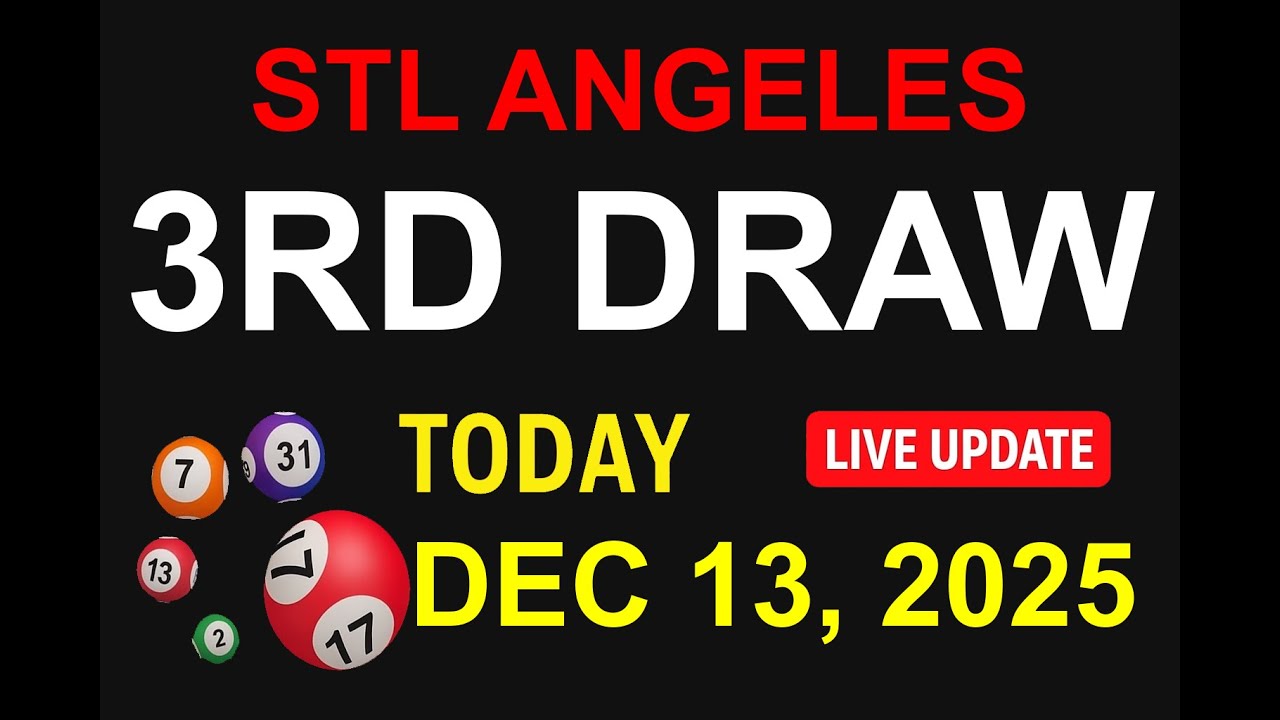 STL ANGELES 3RD DRAW - DEC 13, 2025 Results (LIVE UPDATE) - YouTube
