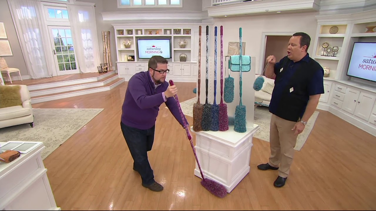 6 Piece EasyReach Microfiber Duster Set by Campanelli on QVC - YouTube