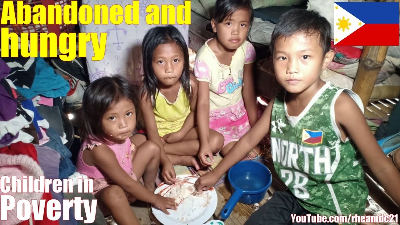 Abandoned and Hungry Filipino Children of the Philippines. Filipinos ...