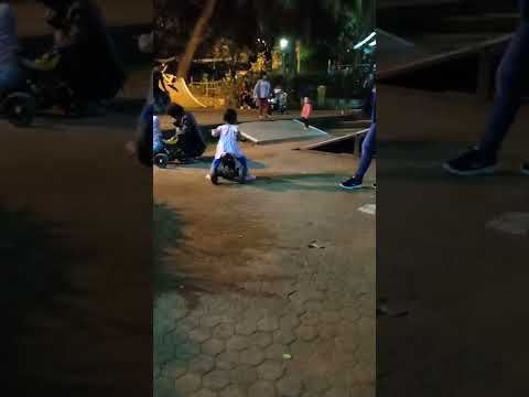 belajar naik motor😍