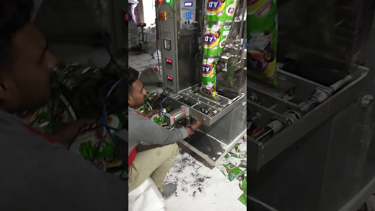 Surf packing machine - YouTube