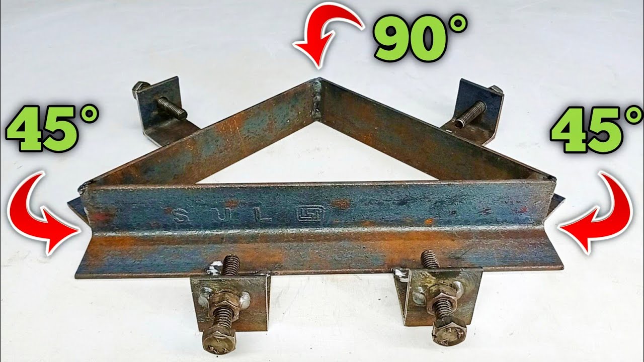 45° and 90° Degree Pipe Joint ideas // Homemade DIY Tools - YouTube