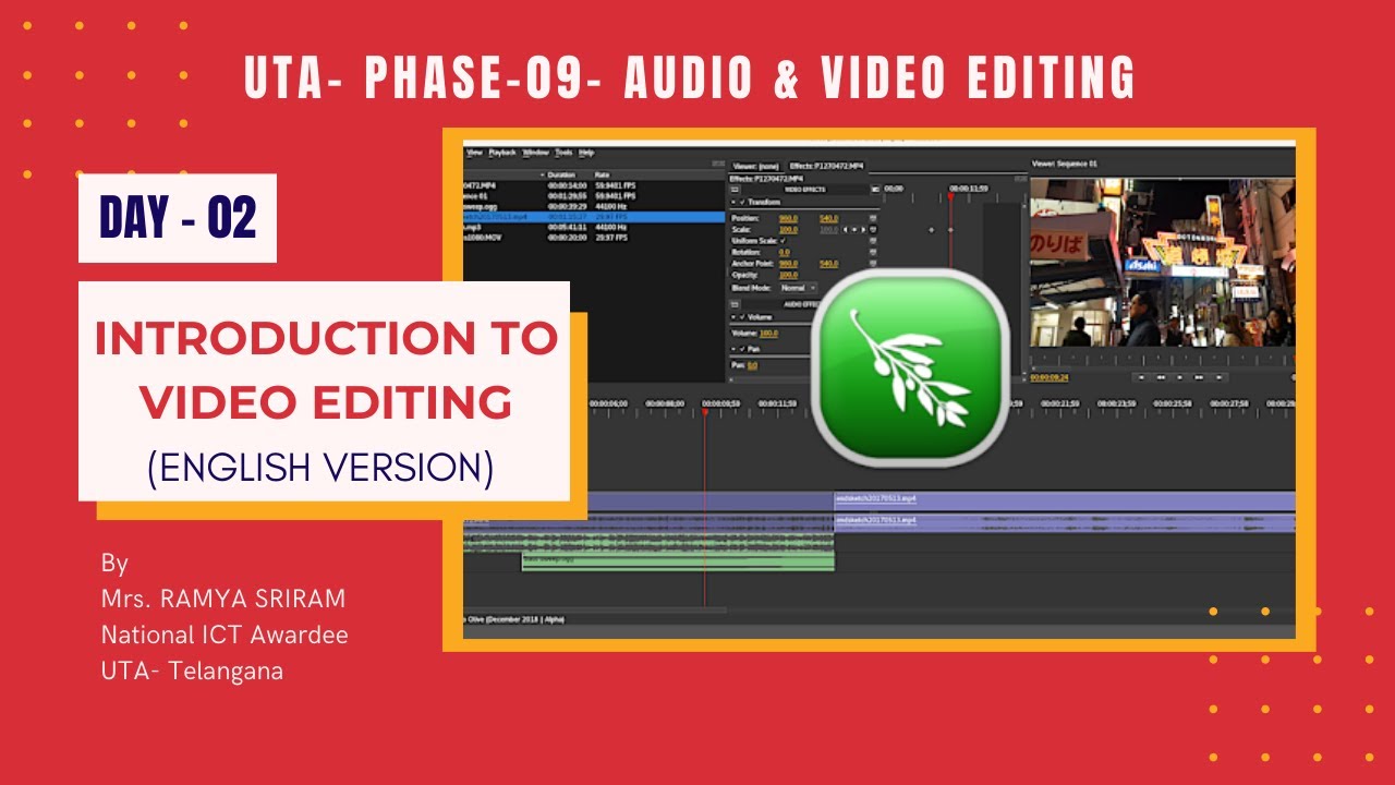 DAY-02-INTRODUCTION TO VIDEO EDITING (ENGLISH VERSION) - YouTube