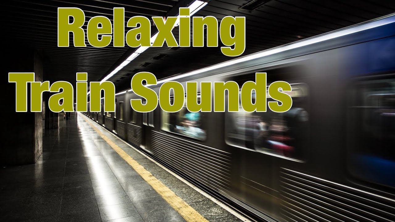 RELAXING TRAIN SOUNDS | Cozy Train Sounds for Deep Sleep, Relaxation ...