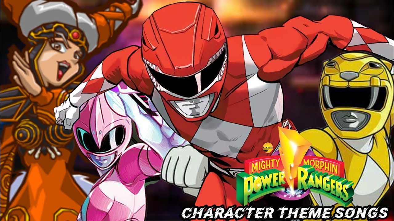 Mighty Morphin' Power Rangers Character Theme Songs, COMPLETE! - YouTube